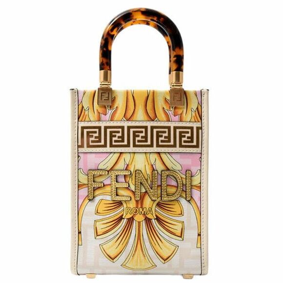 Fendi | Bags | Fendi Fendace Sunshine Shopper Leather 2way Bag | Poshmark